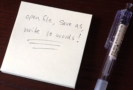 Writing Tip: Lay Your Notes Out The Night Before - Kristen Havens